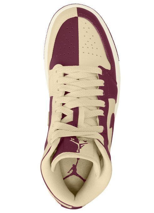 Where to buy Nike Air Jordan 1 Mid SE Split Beach Cherrywood? Price ...