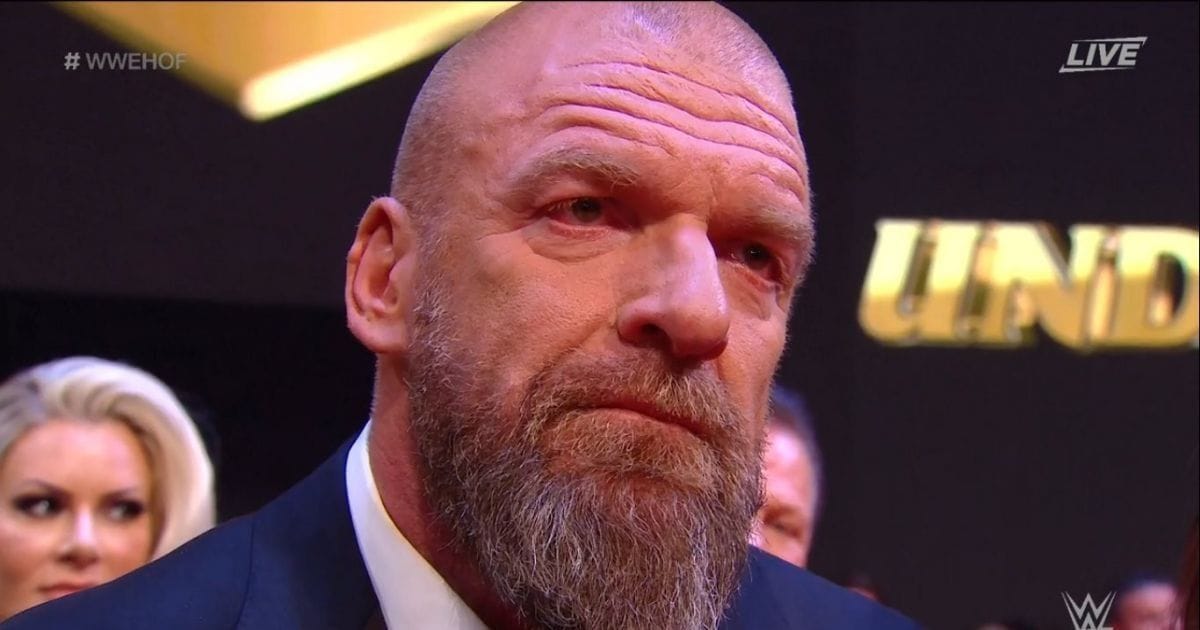 "Hunter carried me" - WWE legend on Triple H helping him through a match