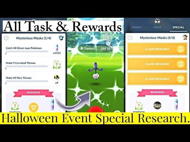How to complete Mysterious Masks Special Research in Pokemon GO