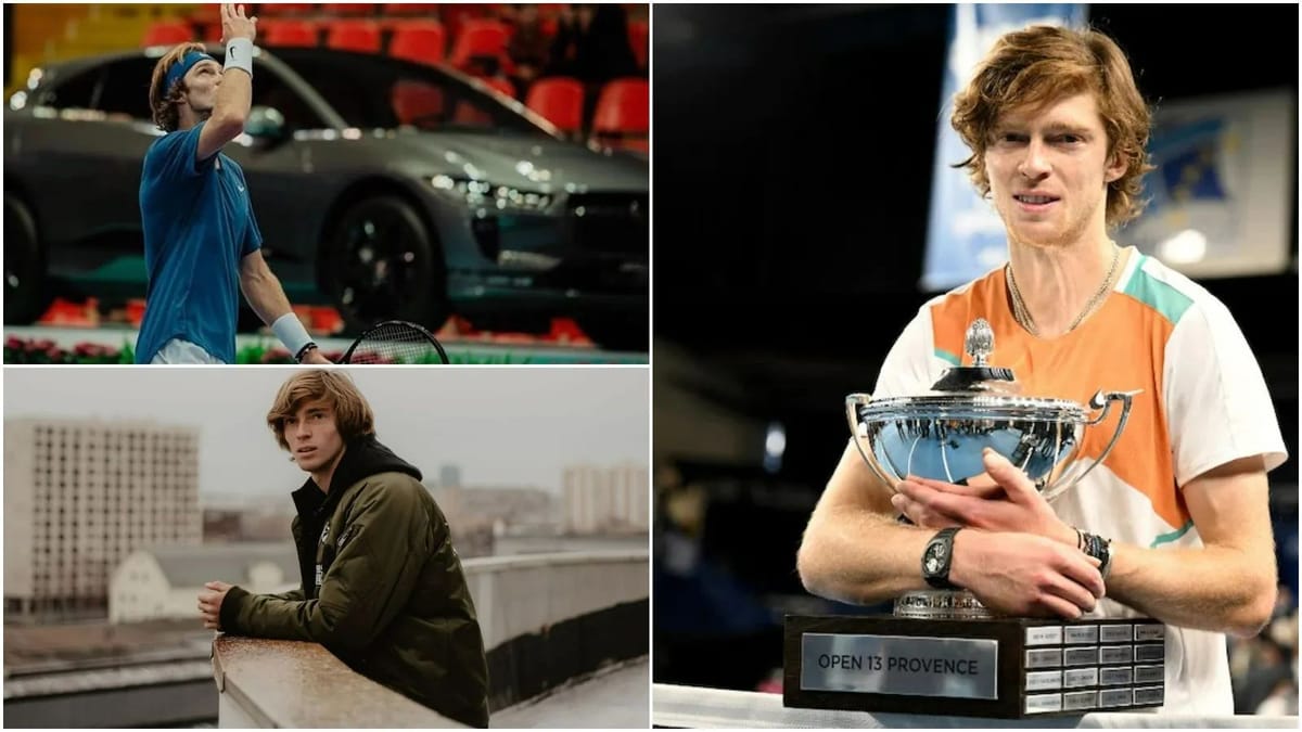 Andrey Rublev's Net worth, Salary, Earnings, Endorsements & More