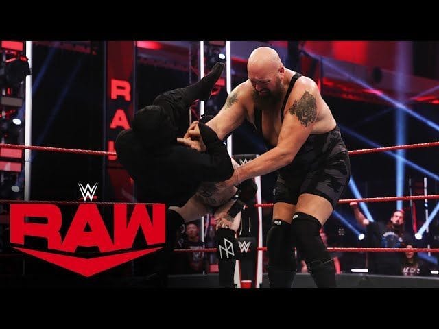 How many roles did Omos play before wrestling his first match on the ...