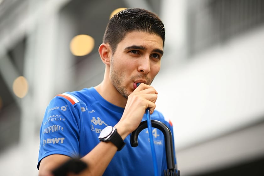 WATCH: Alpine's Esteban Ocon delivers 2022 Ballon d'Or award in style
