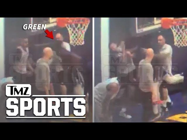Breaking: Shocking footage emerges of Draymond Green viciously punching Jordan Poole in Golden ...