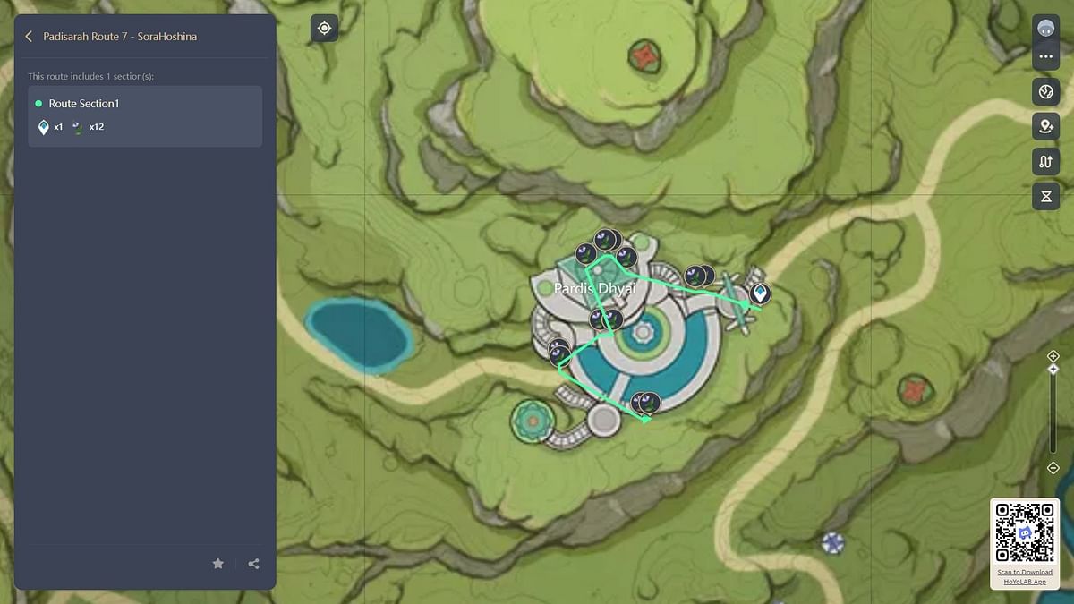 Genshin Impact Padisarah Locations Fastest Nilou Ascension Materials