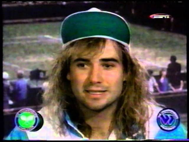 "Who cared about Davis Cup? A guy catching a guy's serve in Davis Cup ...