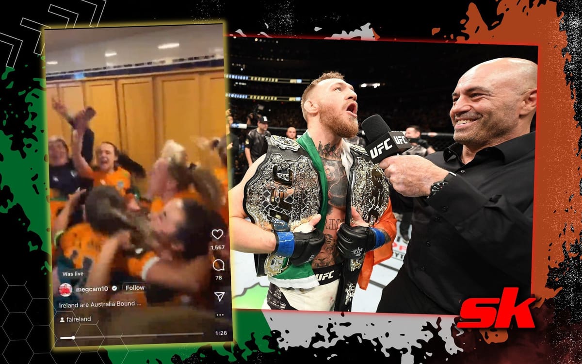 UFC star Conor McGregor shares iconic 'champ-champ' speech in support ...