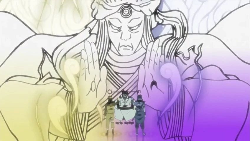 Six Paths Yin Power in Naruto