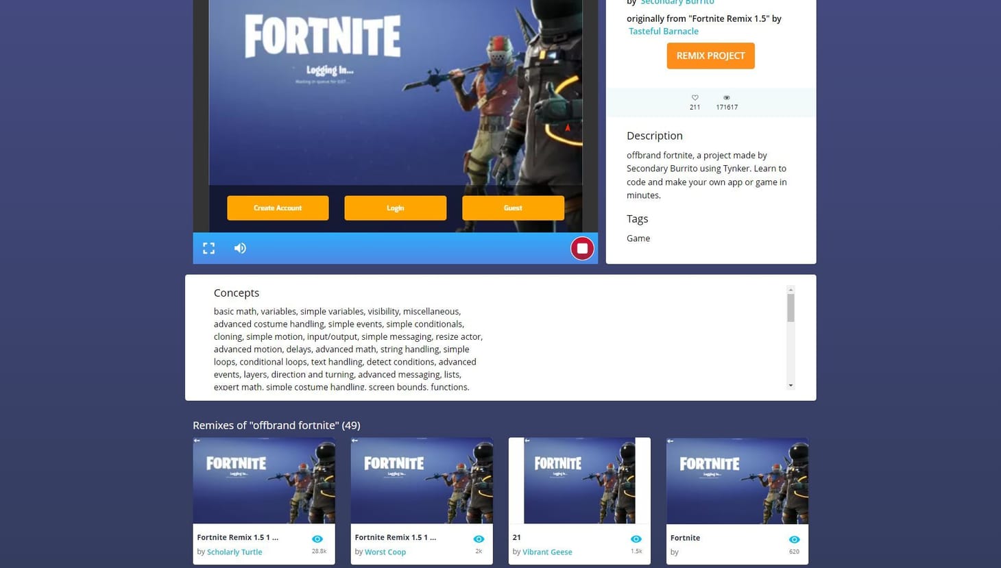 What is Offbrand Fortnite and how to play it?