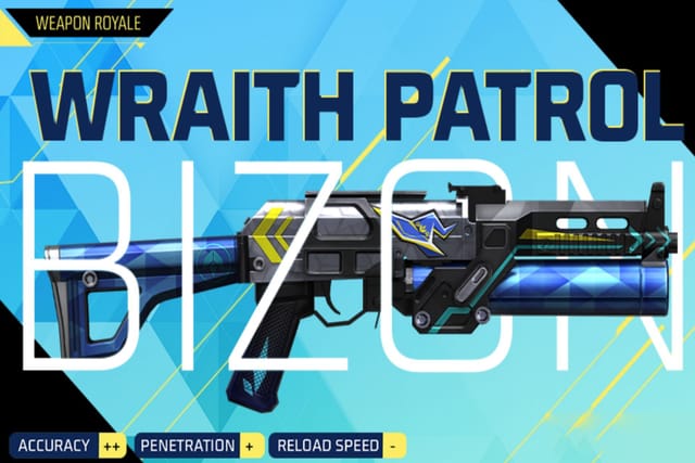 Free Fire MAX releases Wraith Patrol Bizon in Weapon Royale