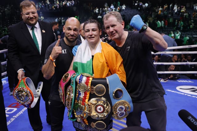 When is Katie Taylor boxing next?