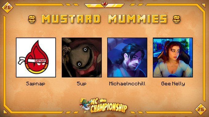 Minecraft Championship (MCC) 26: Full list of competing teams announced