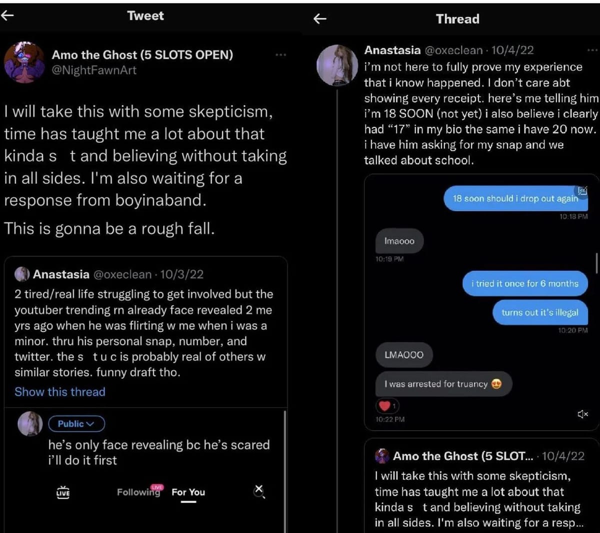 What are the allegations against Minecraft streamer Dream?