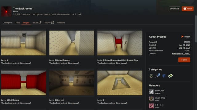 How to download Minecraft Backrooms map?