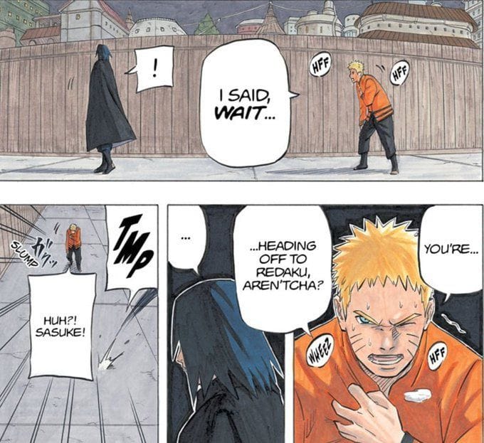 Sasuke Retsuden Manga overtakes Boruto on the day of release