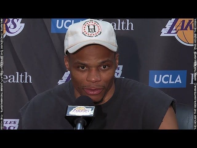 Watch: Russell Westbrook receives adoration from LA Lakers fans after ...