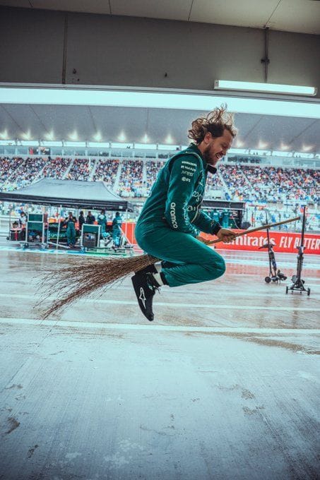 "He was a bit aggressive"- Sebastian Vettel on nail-biting finish with ...