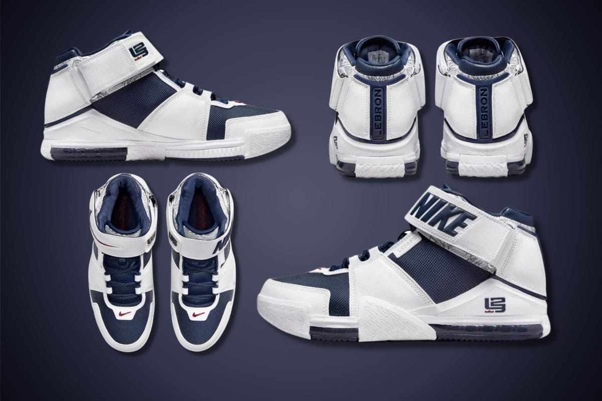 Where to buy Nike LeBron 2 “USA” shoes? Price, release date, and more ...