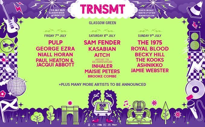 TRNSMT Festival 2023: Lineup, tickets, presale, where to buy, dates and ...