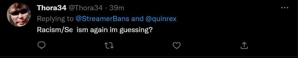 Contentious streamer Quin69 has been banned again from Twitch