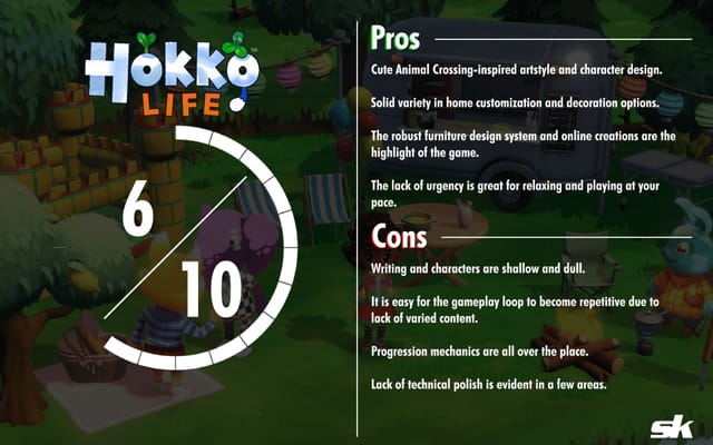Hokko Life review - Animal Crossing's rookie pupil