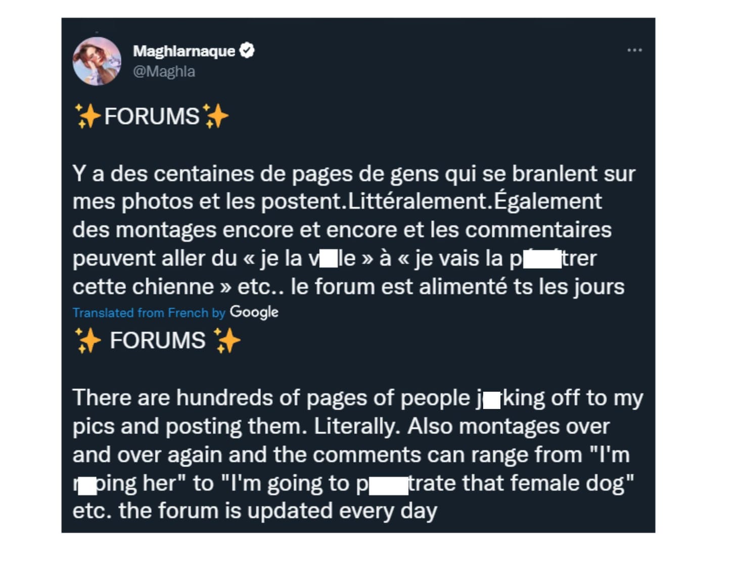 Twitch streamer Maghla reports concerns over the internet exploiting ...