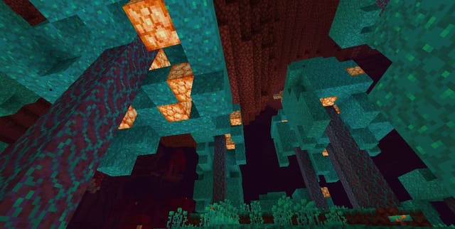Warped Forest in Minecraft