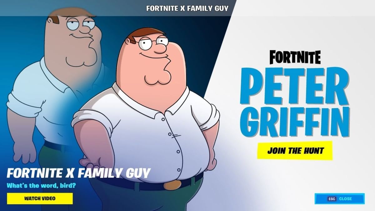 Will players get Peter Griffin Fortnite skin for free? Explained