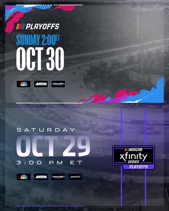 NASCAR 2022: What is the qualifying order for Xfinity 500 at ...