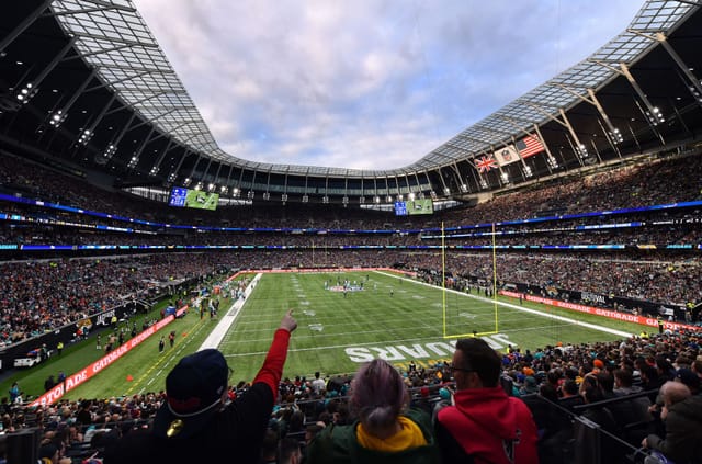 Most popular NFL teams in London