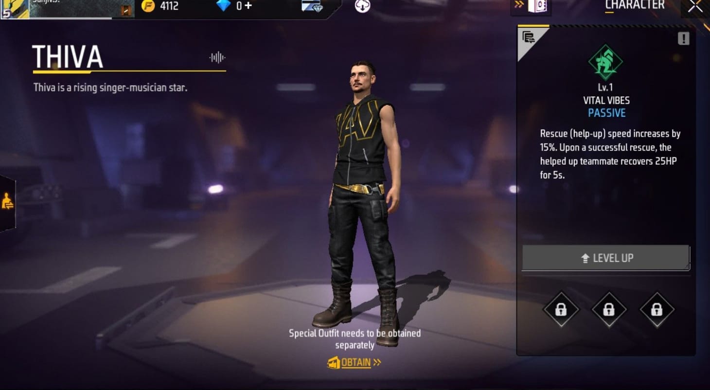 3 best Free Fire character combination with Tatsuya