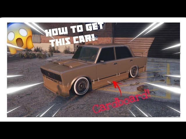 GTA Online’s cardboard car available at 50% off during this week’s ...