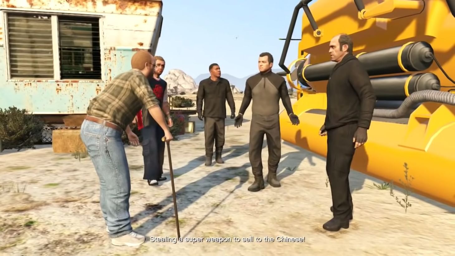 The Merryweather Heist Mission in GTA 5
