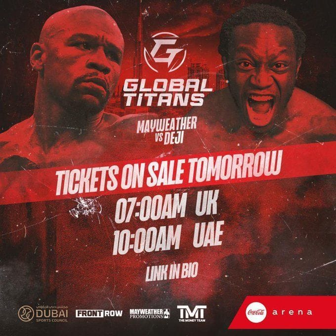 Floyd Mayweather vs Deji: Ex-WWE and AEW star Bobby Fish set for pro ...