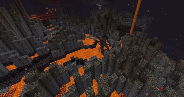 Basalt Deltas in Minecraft