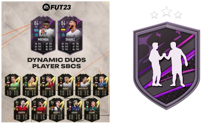 FIFA 23 Ultimate Team Dynamic Duos SBC