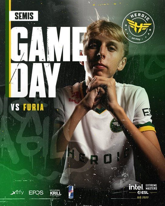 Heroic vs FURIA CS:GO IEM Rio Major 2022 Semi-finals - Head-to-head ...