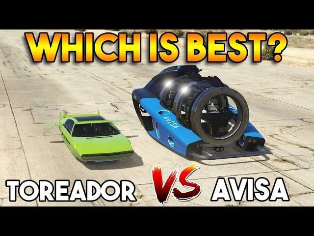Should GTA Online players get the Avisa or the Toreador?