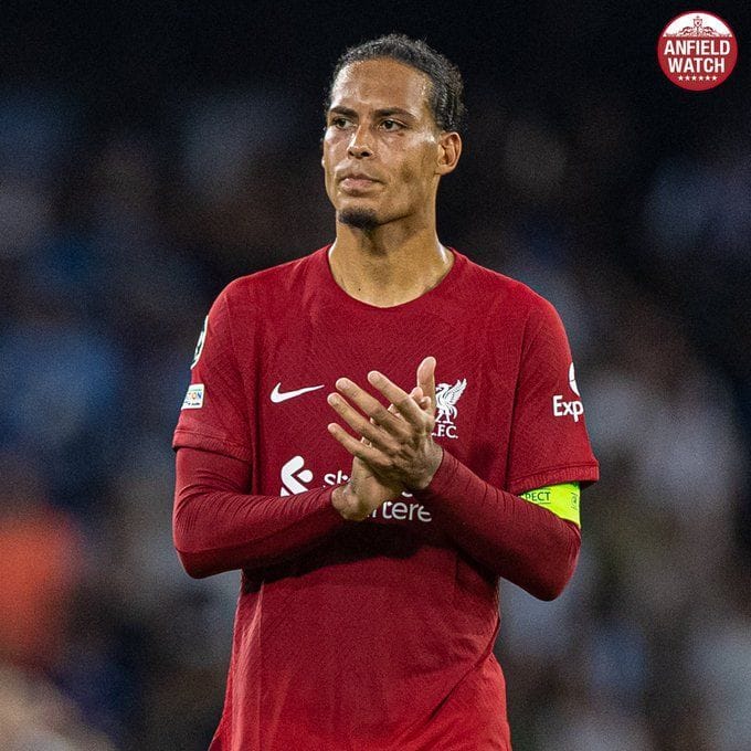 "He would be in the stands!" - Virgil van Dijk says Liverpool legend ...