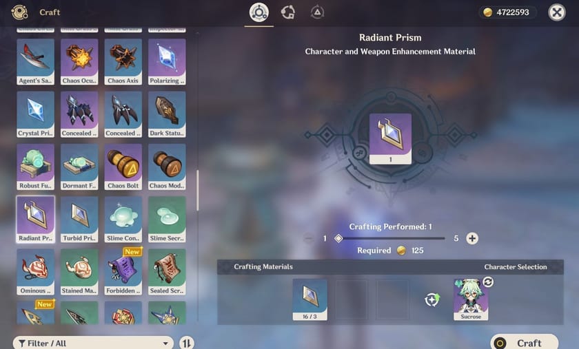Genshin Impact Primal Construct locations: Radiant, Damaged, and Turbid ...