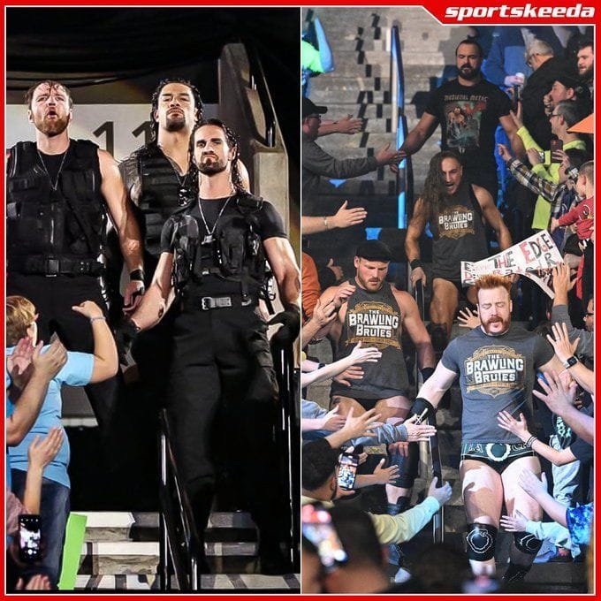 "Playing with The Bloodline"- Twitter erupts after top WWE faction ...