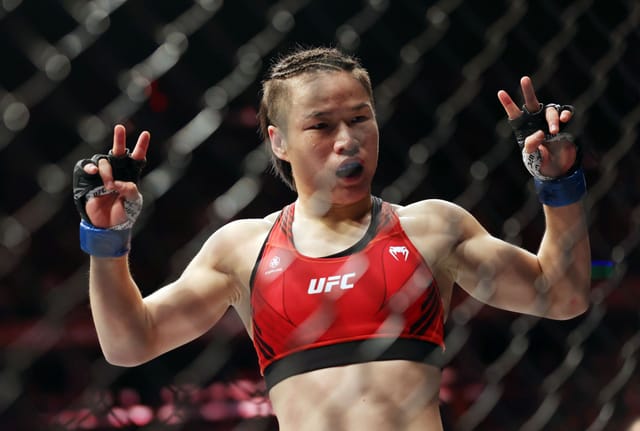 Watch: Zhang Weili shows incredible improvement in English while ...