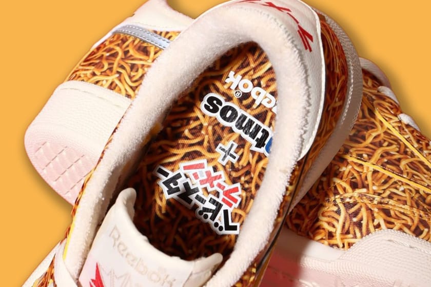 Ramen: Where to buy Atmos Tokyo x BABY STAR x Reebok Club C Ramen shoes ...