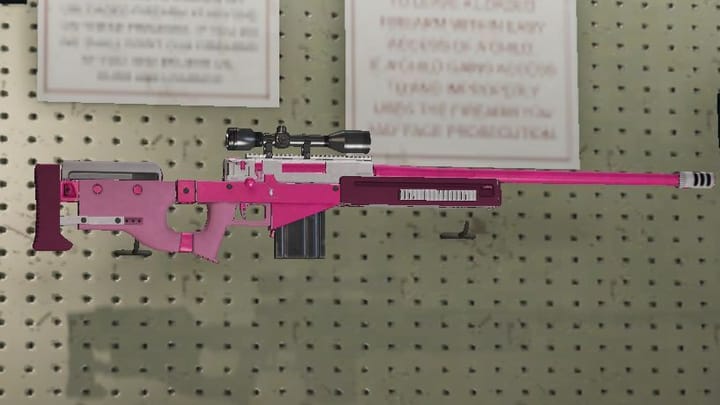 Sniper Rifle In GTA 5