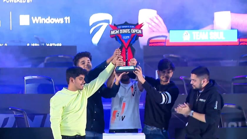 S8ul Esports crowned champion of PUBG New State Mobile Open 2022