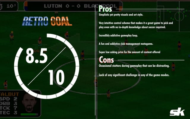 Retro Goal review: Arcade soccer excellence