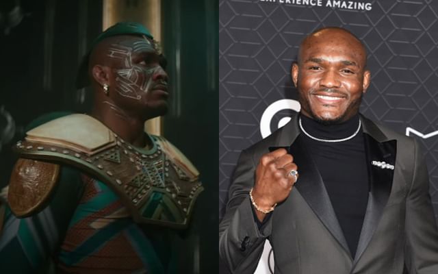 Kamaru Usman shares details about his role as a Naval Officer in Black ...