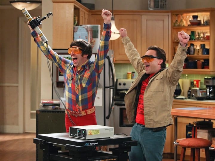 What happened to Howard's father in 'The Big Bang Theory'?