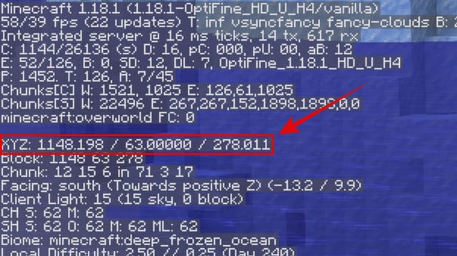 Minecraft F3 debug screen guide for beginners