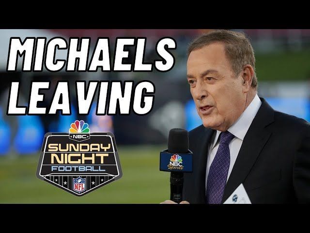 Why did Al Michaels leave NBC?