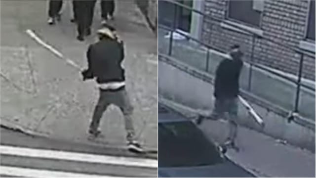 WATCH: Surveillance video shows stranger beating 12-year-old Brooklyn boy with crutch in random ...